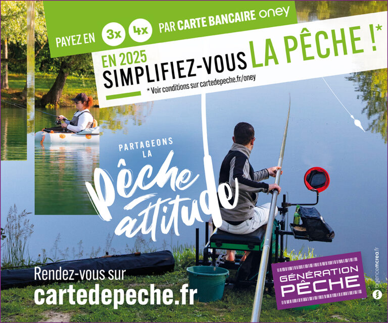 Les différentes cartes de pêche